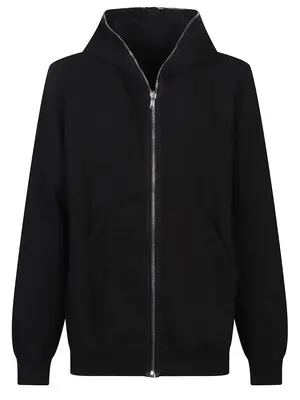 Rick Owens Full Zip Hooded Sweatshirt