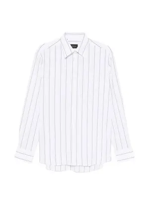 Brioni Striped Cotton Shirt