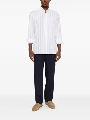 Brioni Striped Cotton Shirt