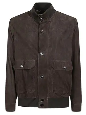 Brioni Suede Leather Jacket