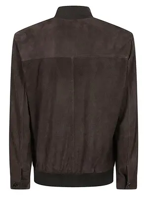 Brioni Suede Leather Jacket