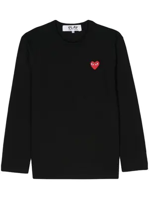 Play Comme Des Garcon Cotton T-shirt