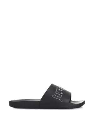 Just Cavalli Logo Slides Slipper For Men