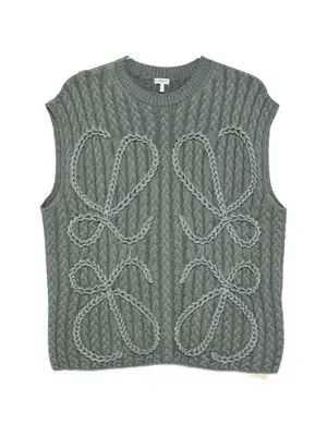 Loewe Anagram Wool Vest