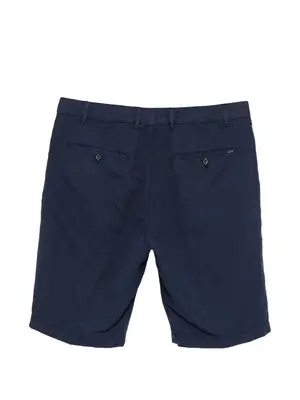 Paul & Shark Cotton And Linen Bermuda Shorts