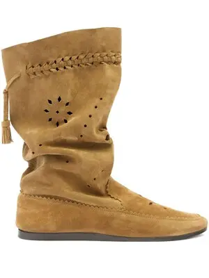 Isabel Marant Étoile Welky Suede Boots - Grey