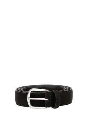 ALBERTOLUTI Belt With Square Buckle - Brown
