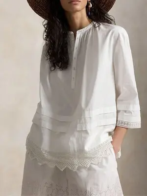 Polo Ralph Lauren Crochet Shirt