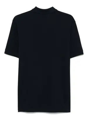 Paul Smith Logo Cotton Polo Shirt - Blue