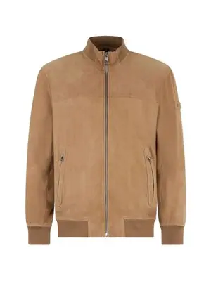 Peuterey Suede Bomber Jacket
