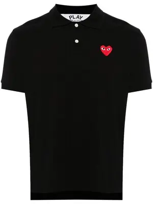 Play Comme Des Garcon Button Down Polos For Men