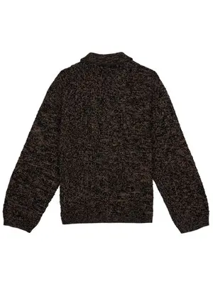 BRAIN DEAD Waffle Knit Pullover Sweater