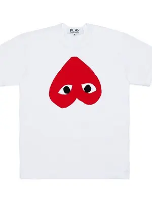 Play Comme Des Garcon Cotton T-shirt