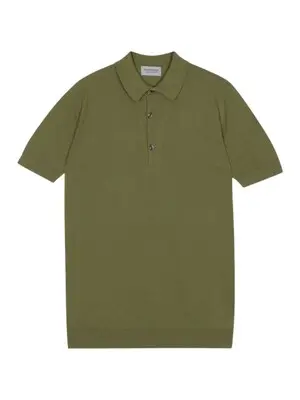 John Smedley Polo Roth - Green