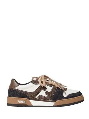 Fendi Lace-up Sneakers - Grey