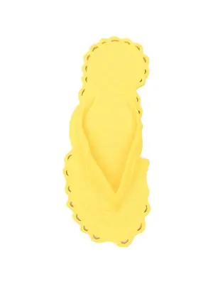 Zimmermann Seafoam Thong Sandals - Yellow