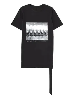 Rick Owens Level T T-shirt - Black