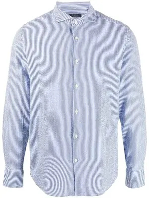 DEPERLU Striped Shirt