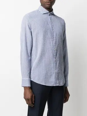 DEPERLU Striped Shirt