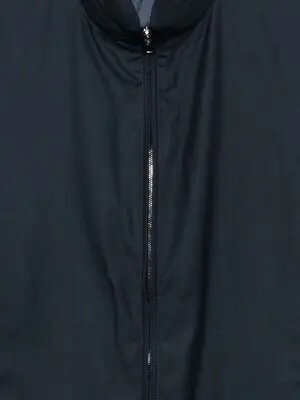 Giorgio Armani Cashmere And Silk Blend Blouson Jacket
