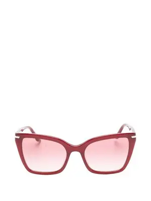 Emporio Armani Square Frame Sunglasses - Red