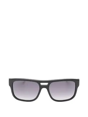 Emporio Armani Rectangle Sunglasses - Black