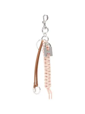 Hogan Leather Keyring - Brown