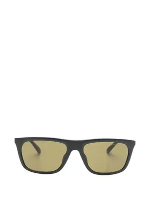 Emporio Armani Rectangle Sunglasses - Black
