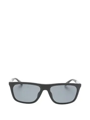 Emporio Armani Rectangle Sunglasses - Black