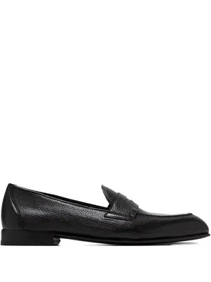 Brioni Penny Appia Leather Loafers