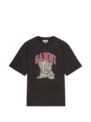 Ganni Crewneck T-shirts For Women