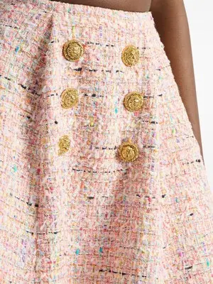 Balmain Tweed Mini Skirt