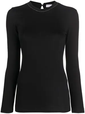Brunello Cucinelli Cotton Crewneck Sweater