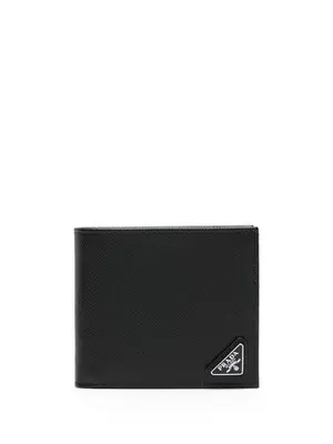 Prada Saffiano Leather Wallet - Black