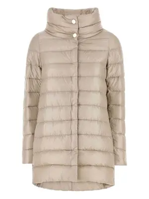 Herno Amelia Midi Down Jacket - Pink