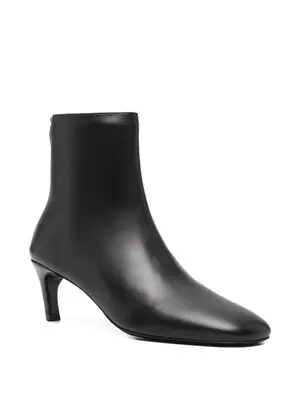 TOTEME Leather Ankle Boots