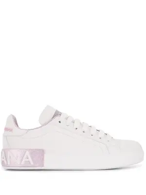Dolce & Gabbana Portofino Leather Sneakers