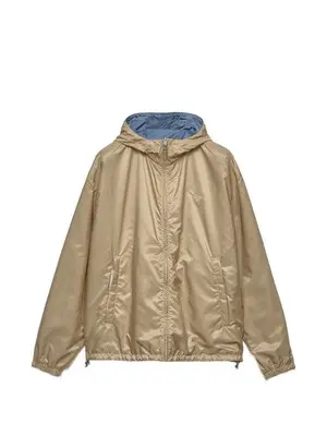 Prada Re-nylon Hooded Blouson Jacket