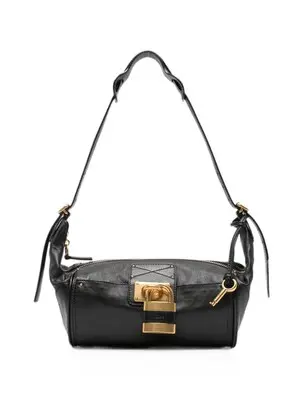 Chloé Paddington Leather Shoulder Bag - Black