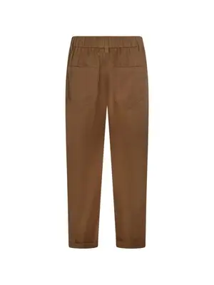 Brunello Cucinelli Cotton Twill Trousers