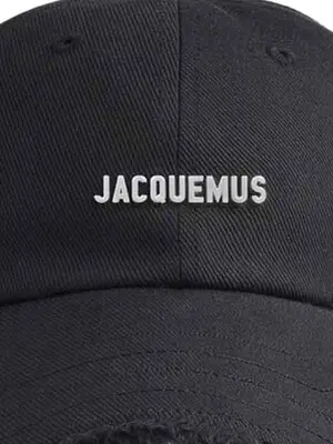 Jacquemus La Casquette Artichaut Cap - Black