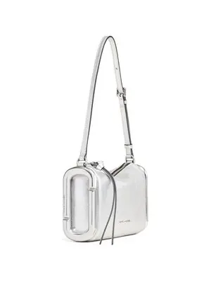 Marc Jacobs Scene Small Leather Shoulder Bag - Silver