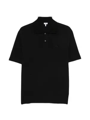 Loewe Anagram Cotton Polo Shirt