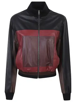 Loewe Leather Cropped Jacket