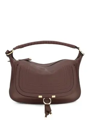 Chloé Marcie Small Leather Shoulder Bag - Red