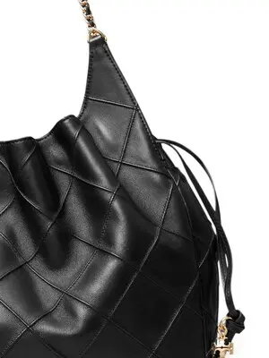 Tory Burch Fleming Large Leather Tote - Black
