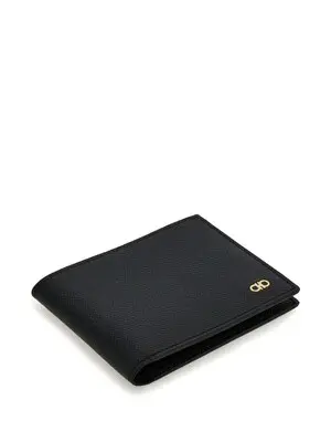 FERRAGAMO Micro Gancio Leather Wallet
