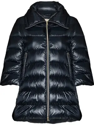 Herno Cleofe Midi Down Jacket - Blue