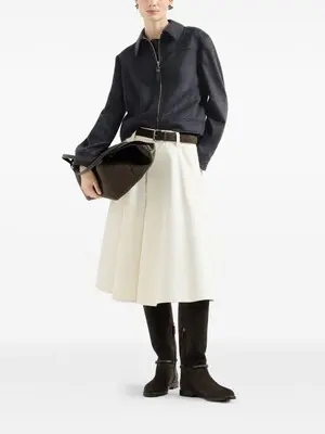 Brunello Cucinelli Zipped Wool Jacket