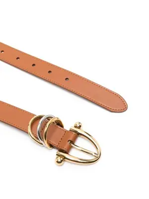 Chloé Leather Belt - Brown